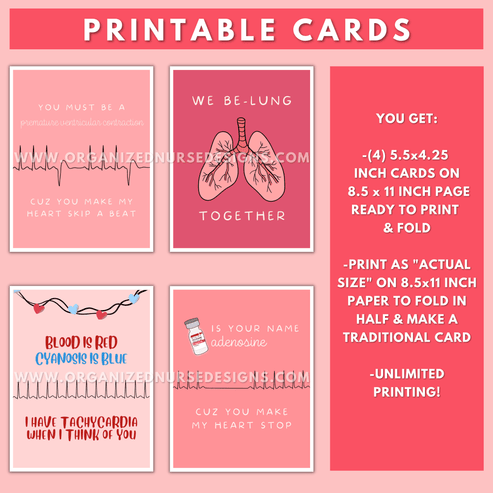Funny Medical Valentine's Day Cards - Printable Cards ...